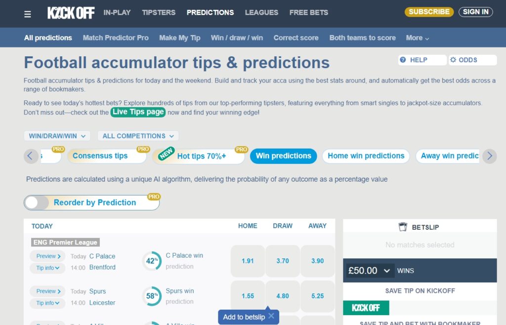 Best Football Prediction Websites in 2025 - eScored